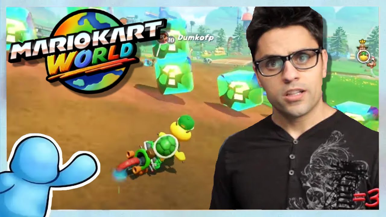 Playing Mario Kart with my buddy Ray | Mario Kart World - YouTube