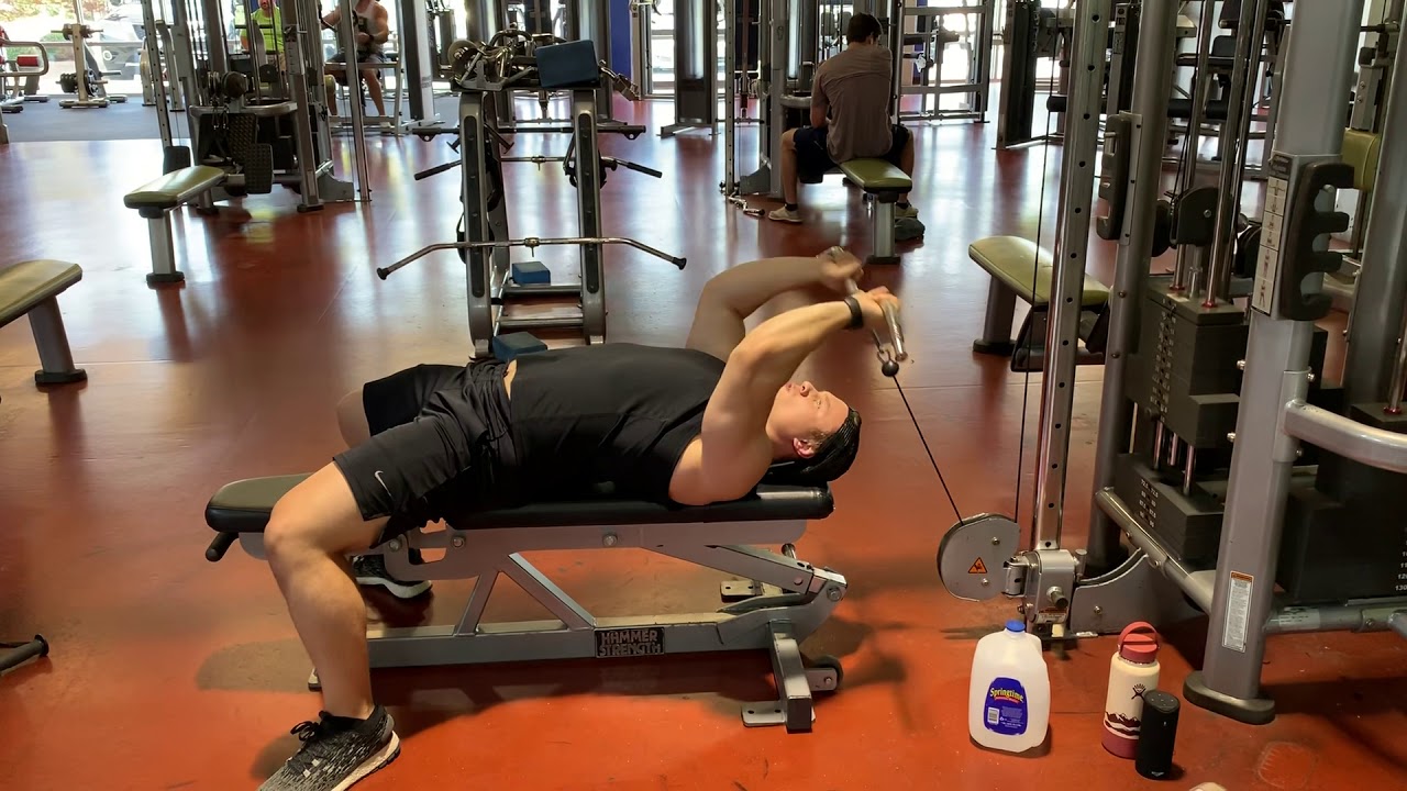 Cable Skull Crushers - YouTube