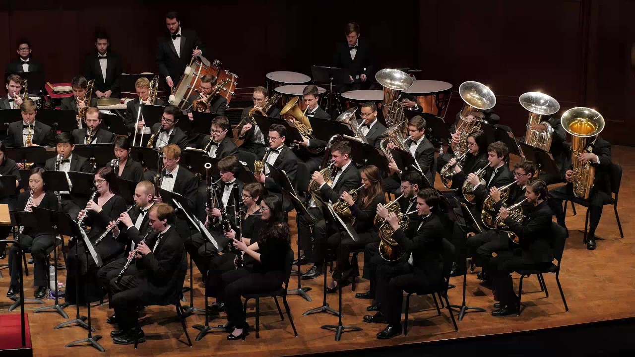 UMich Symphony Band - Paul Hindemith - Symphony in B-flat (1951) - YouTube