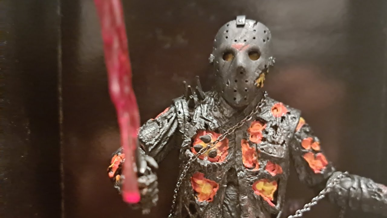 Friday the 13th savini Jason custom figure - YouTube