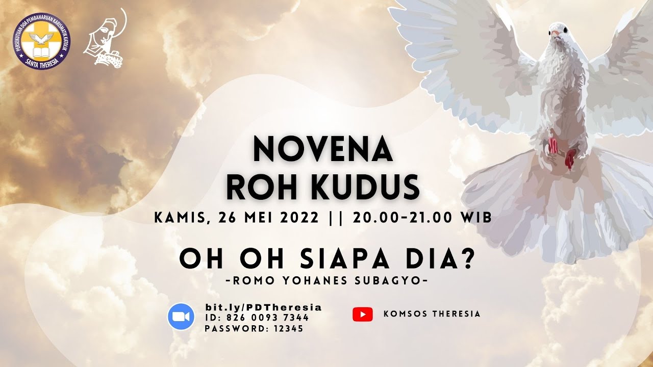 Novena Roh Kudus - 1 : SIapa Dia? - YouTube