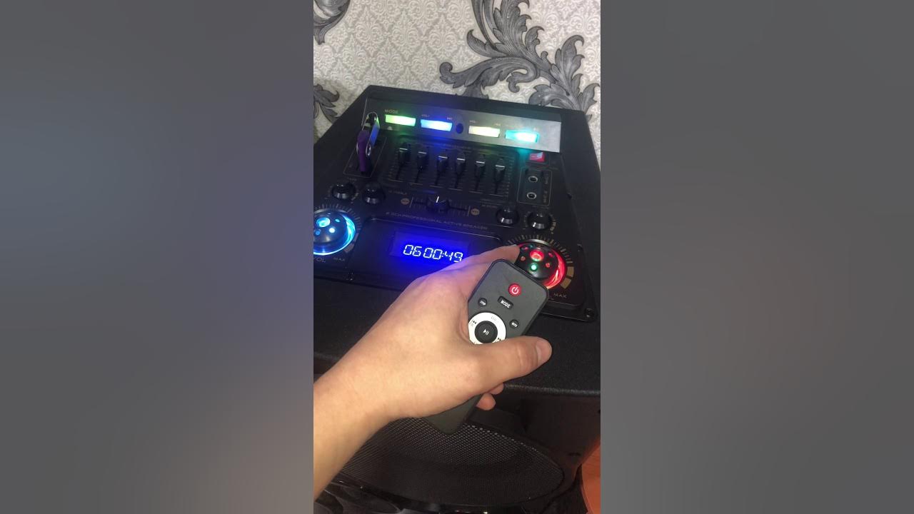 Eltronic 20-06 активная акустическая пара - YouTube