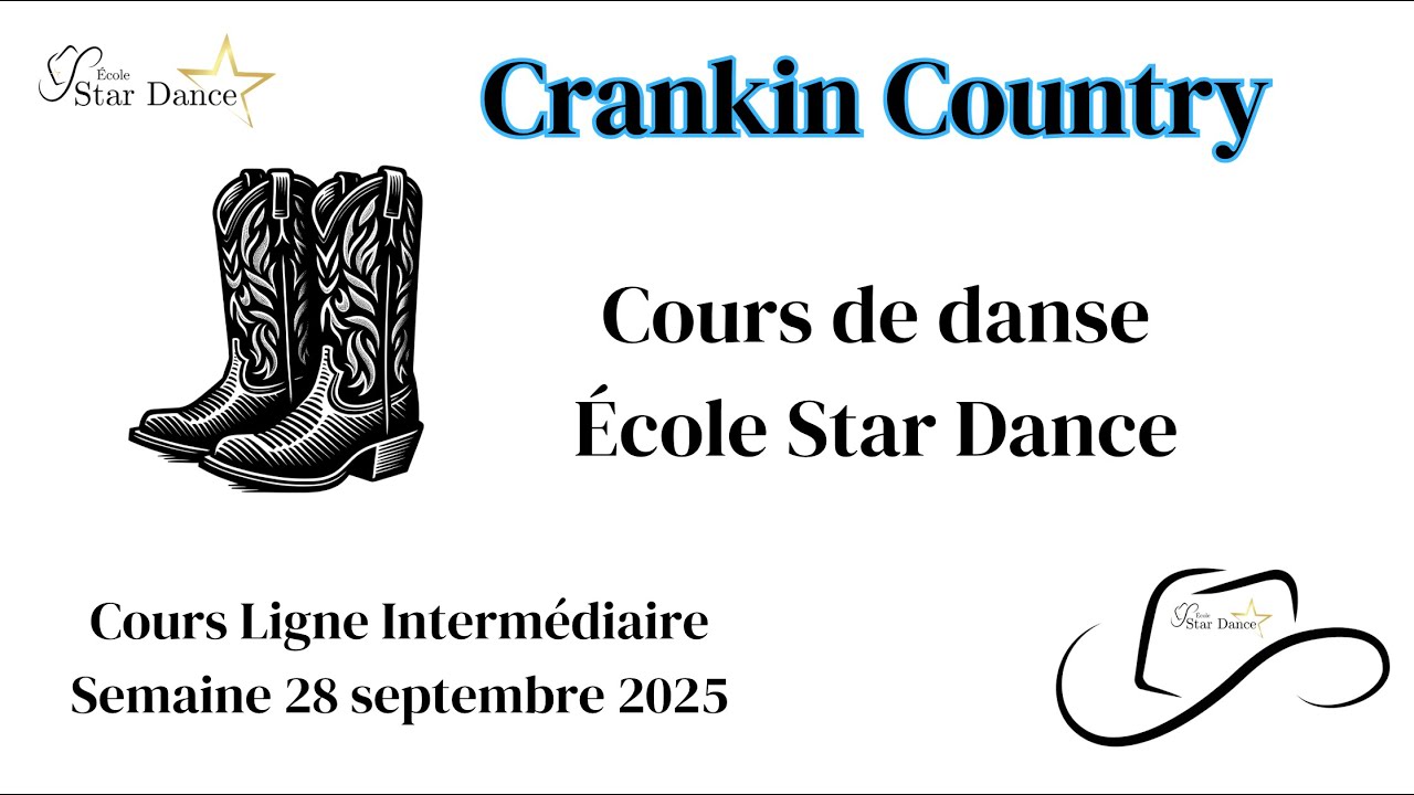 Crankin Country Line Dance - YouTube
