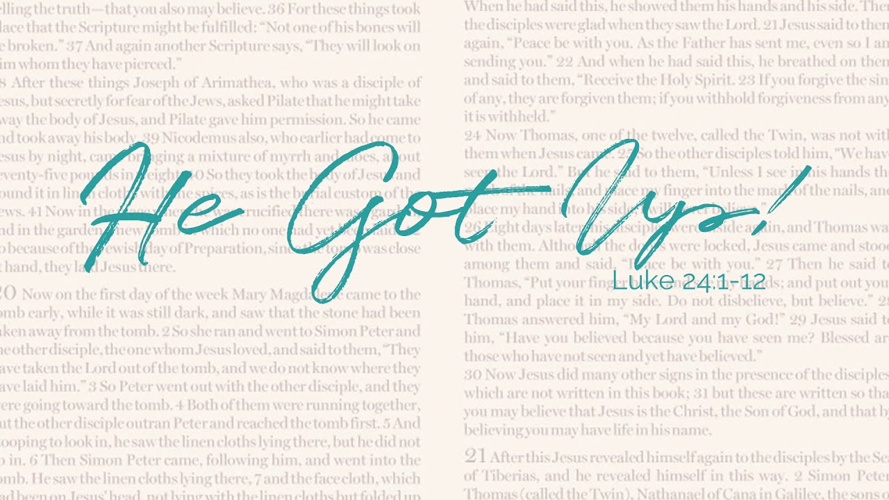 He Got Up - YouTube
