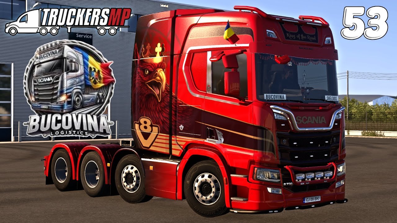 🚚 Transport cele mai grele marfuri cu Scania R ️#multiplayer # ...