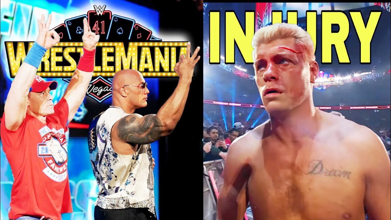 CODY RHODES SERIOUS INJURIES | ROMAN SHOOTS AT CM PUNK | ROCK & CENA ...