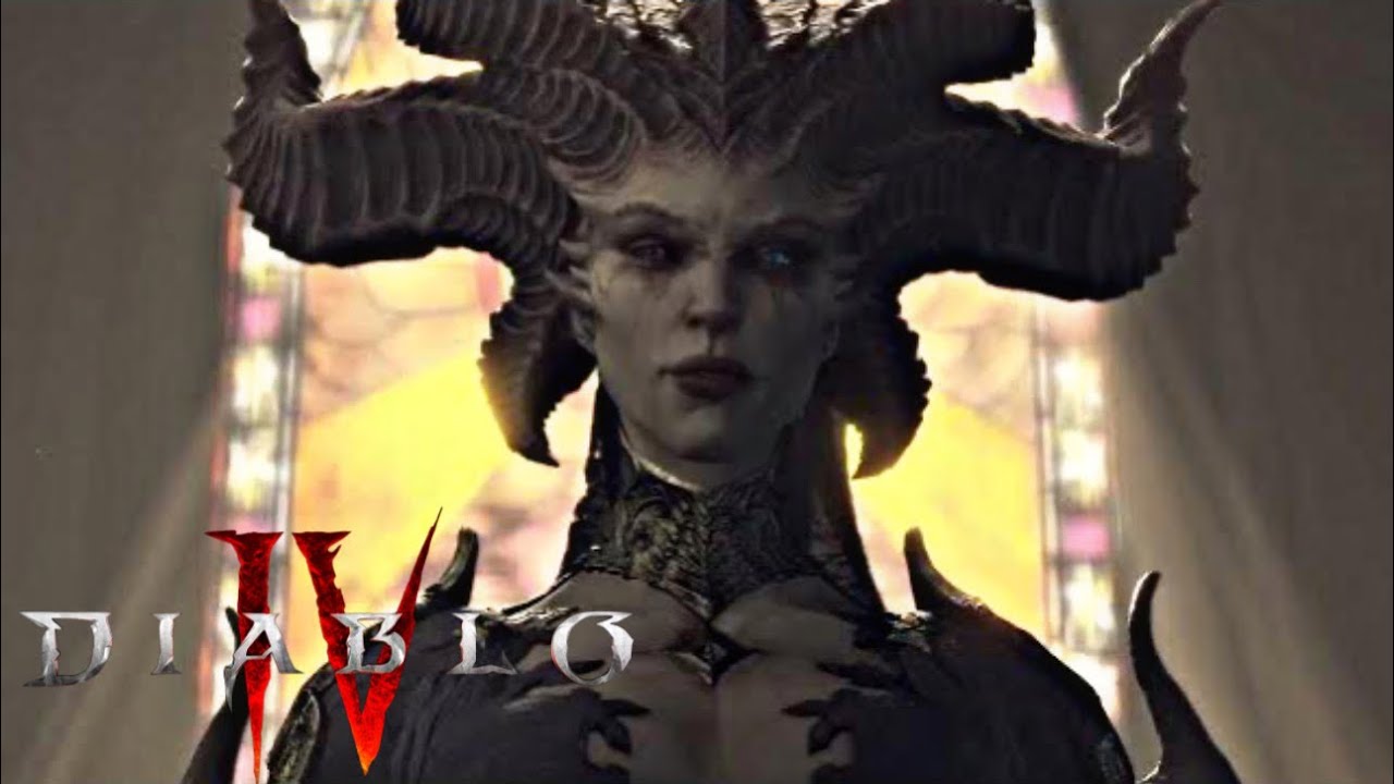 Diablo 4 Lilith Enters The Church Cinematic Youtube