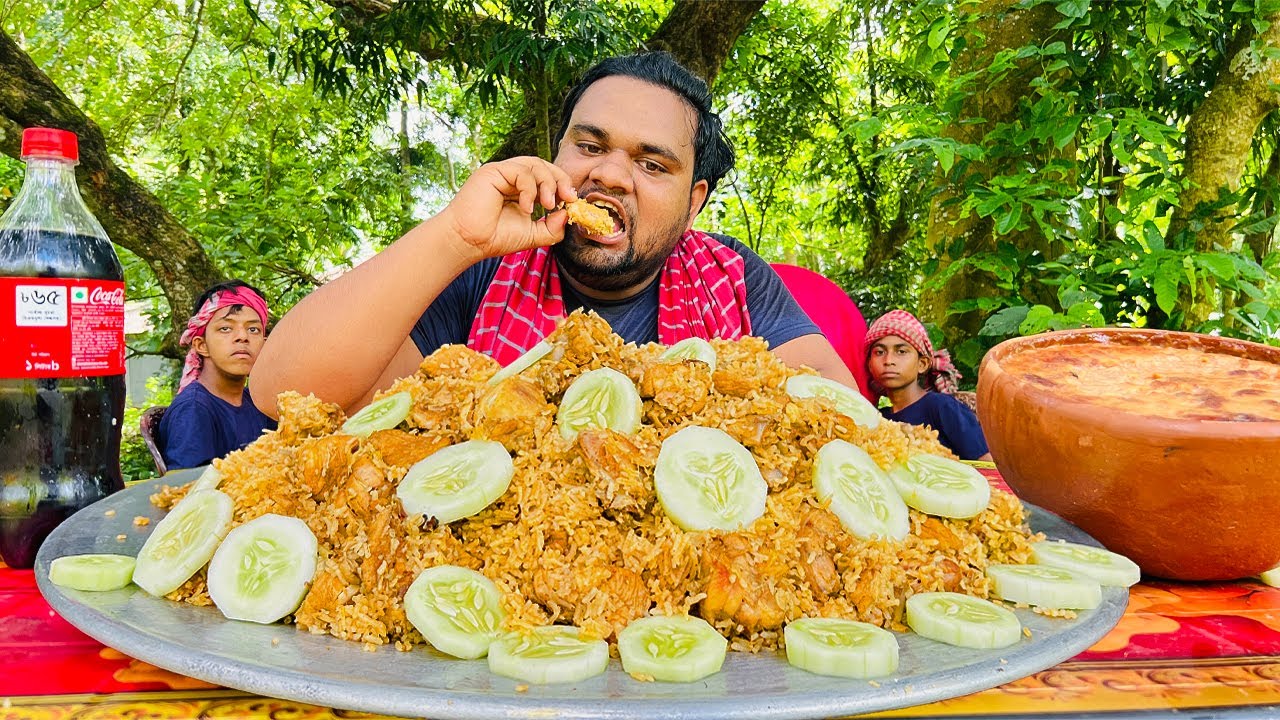 King Guy Eat Alone 17 KG Chicken Basmati Rice Biryani, 4 KG Yogurt ...