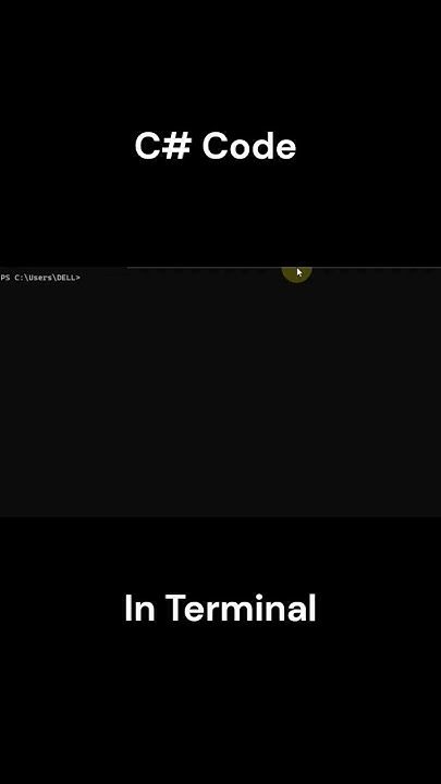 Kiếp nạn thứ 82 code C# trên terminal #cafedevcode #code #terminal ...