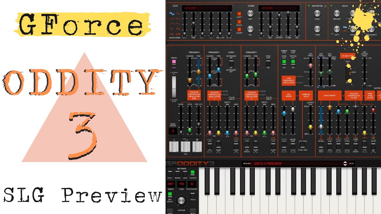GForce Software | Oddity 3 | Full Presets Preview (NT) - YouTube