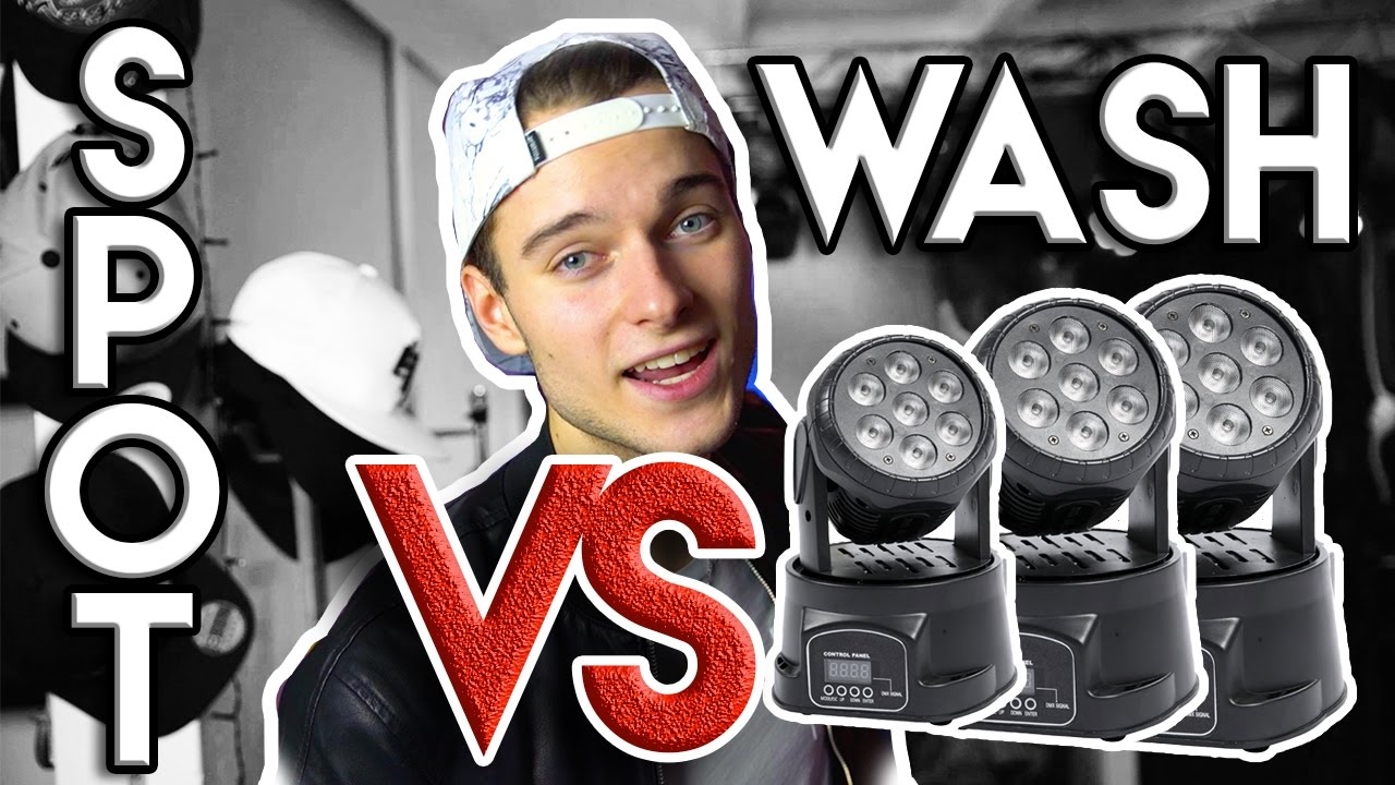 SPOT VS WASH LICHTEFFECT & NIEUWE MOVINGHEADS?! | DJTIMOTHY - YouTube