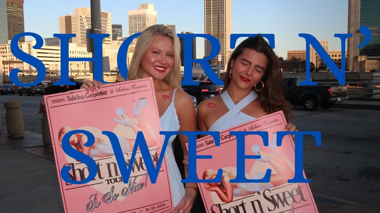 a short n' sweet vlog [sabrina carpenter in atl, millie bobby brown, 9 ...