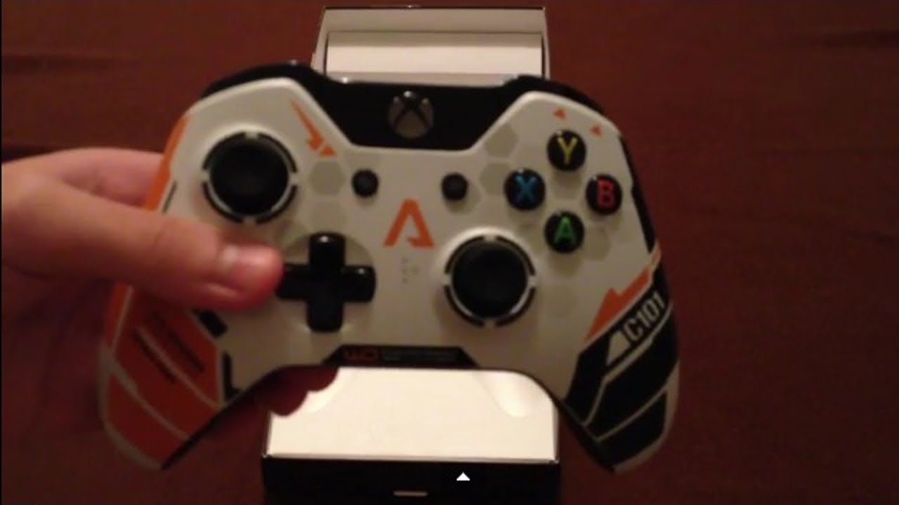 Titanfall Limited Edition Xbox One Wireless Controller Unboxing - YouTube