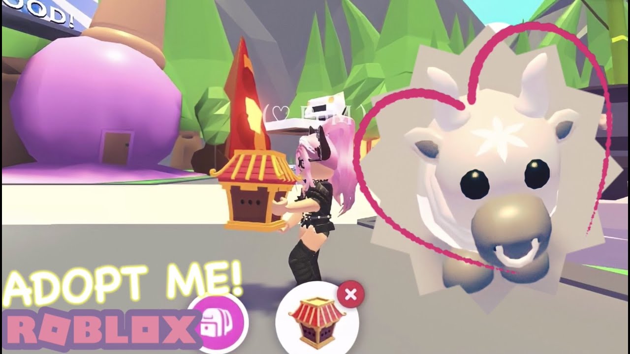 ADOPT ME LUNAR NEW YEAR! LEGENDARY METAL OX CUTENESS! - YouTube