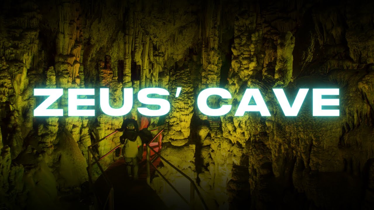 Exploring The Depths Of Zeus' Cave In Crete | Greece! - YouTube