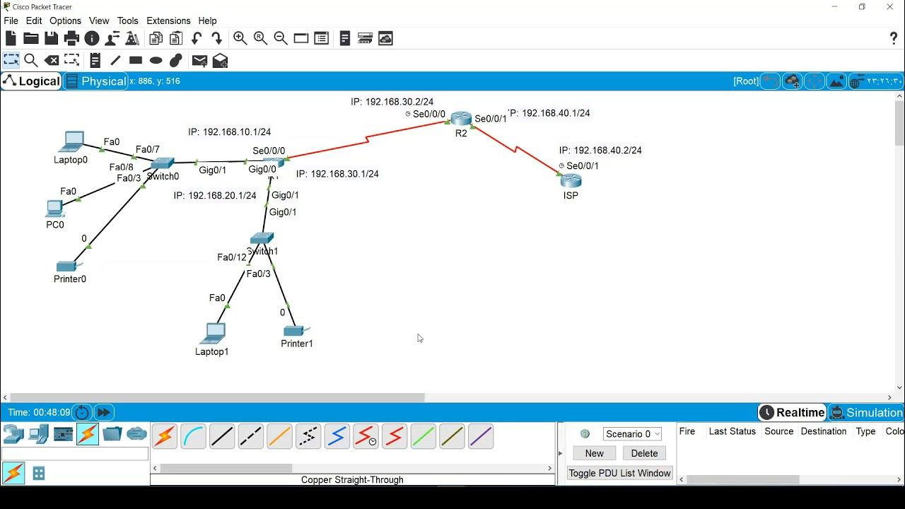 16 - CCNA - DHCPv4 (Dynamic IP) - Configuring a Router as DHCP Server - Part02 - شرح - YouTube