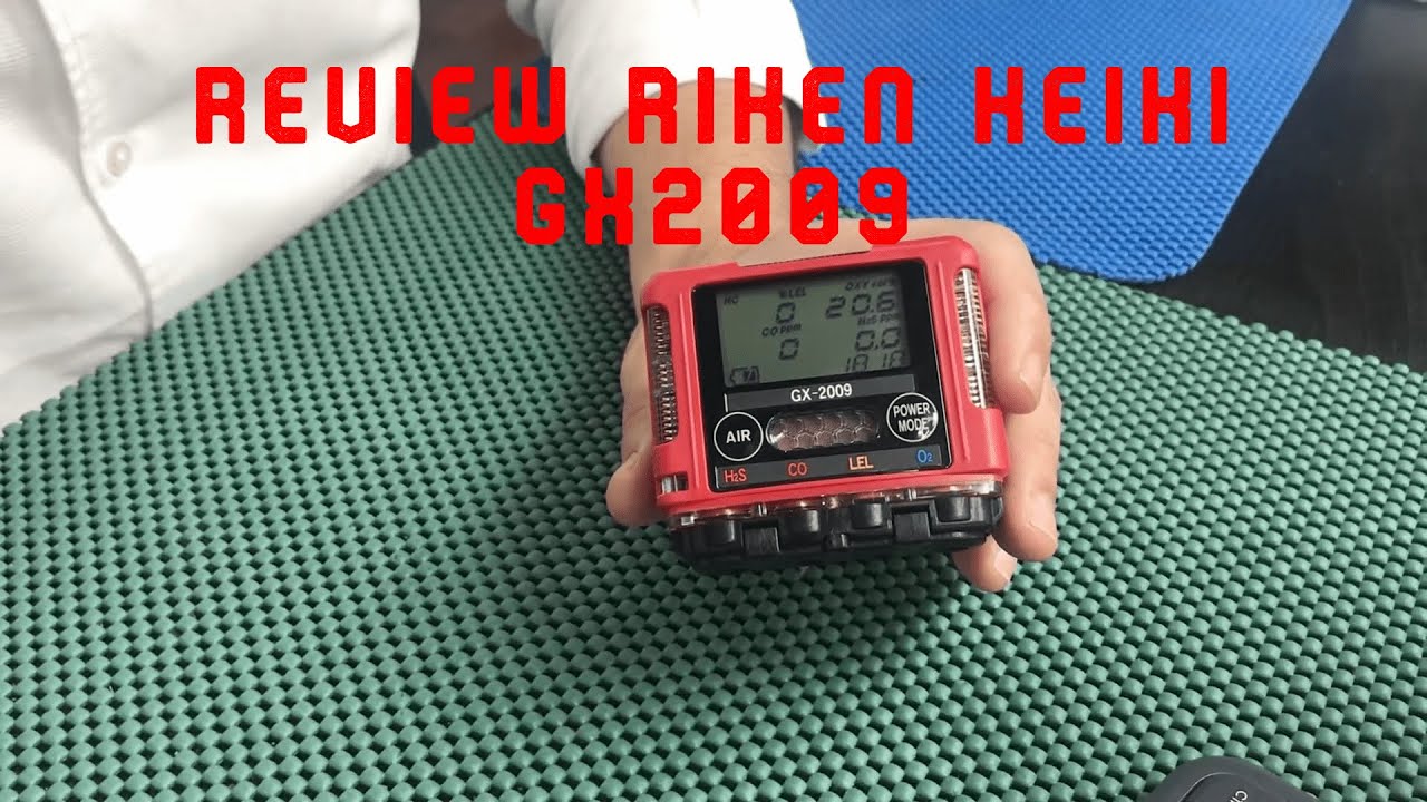 Riken Keiki GX2009 (Multi Gas Detector) - YouTube