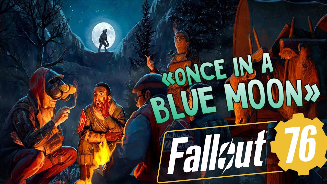 ОБЗОР КАРТЫ Летнего обновления Fallout 76 Once in a Blue Moon - YouTube