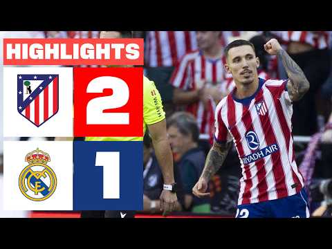 ATLÉTICO DE MADRID 2 - 1 REAL MADRID | RESUMEN LALIGA EA SPORTS