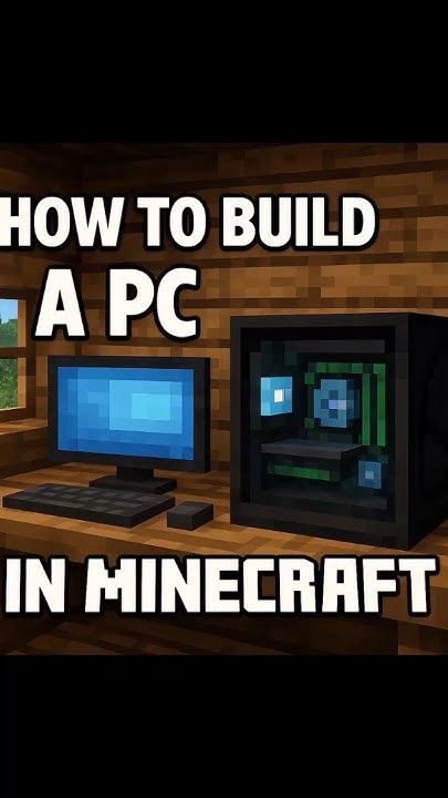 How To Build A PC In Minecraft! - YouTube