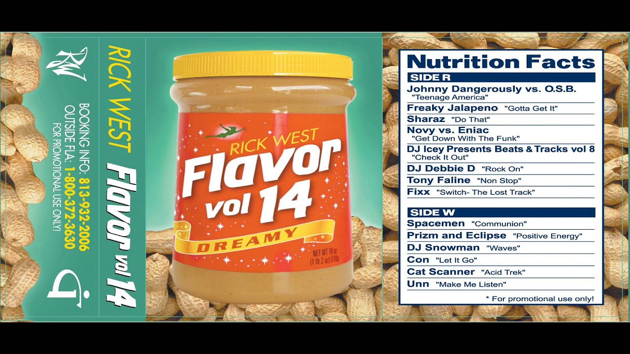 Rick West Flavor Vol.14 Mixtape Series Side W (Autumn 1999) - YouTube