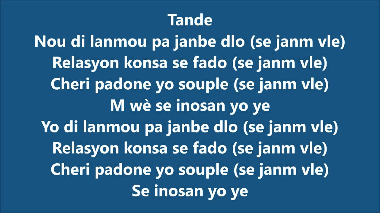 Danre ra lyrics Olivier Duret - YouTube