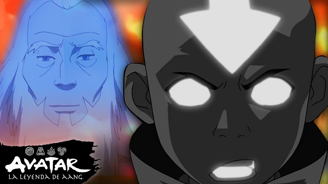 La primera reunión de Aang con Roku 🔥 | Escena completa | Avatar: La ...