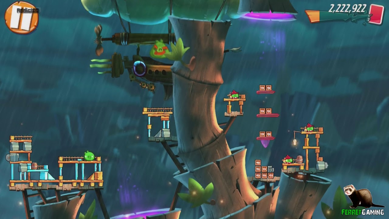 Angry Birds 2 [Level 43] [Bamboo Forest - Eggchanted Woods] - YouTube