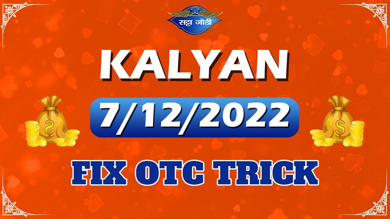 07-12-22 Today Kalyan Results Live | Matka Guessing Fix Fix - Satta ...