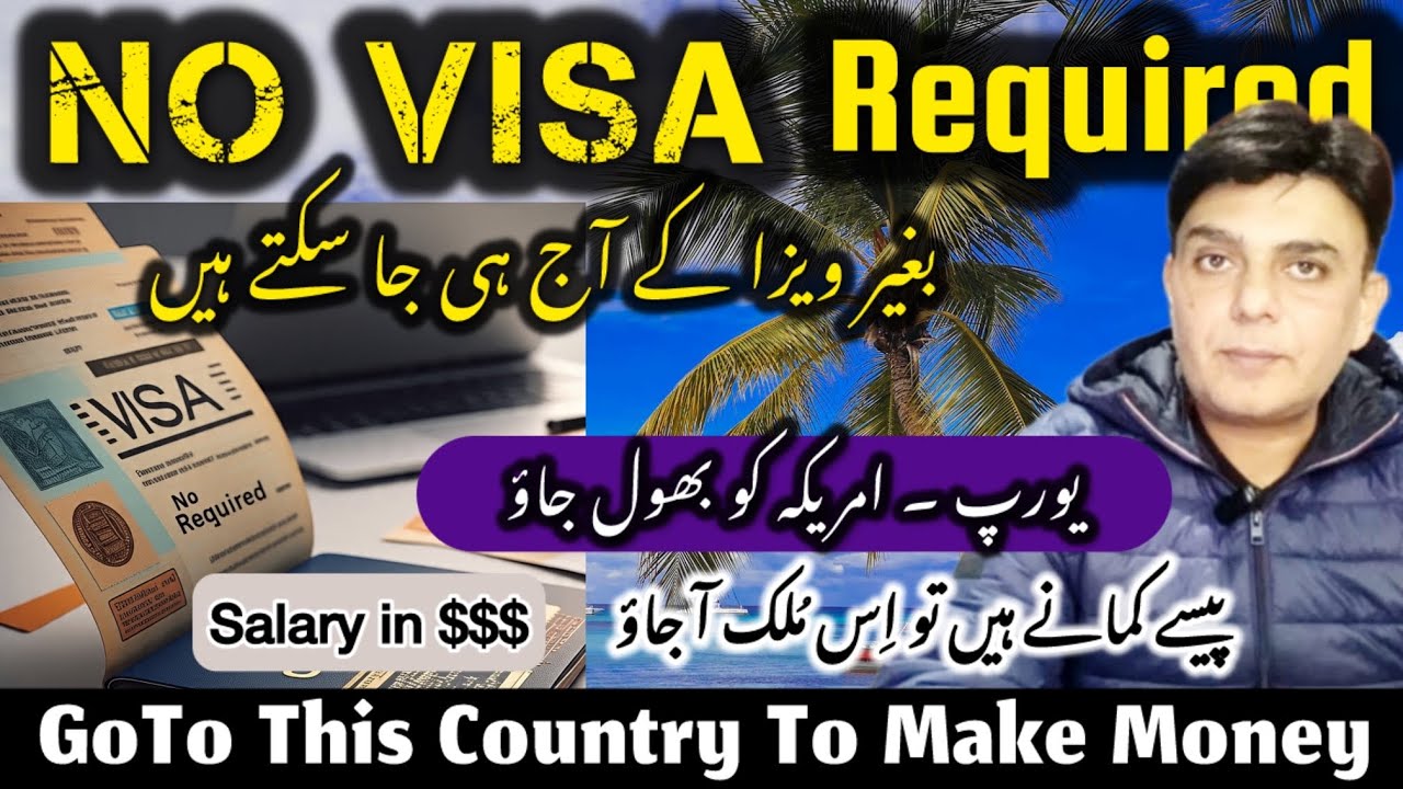 No Visa Required Country || VISA FREE COUNTRY || Travel Without Visa ...
