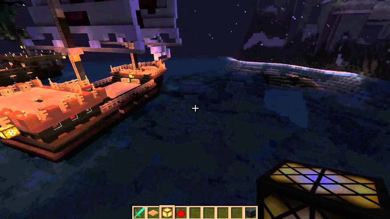Minecraft Pirate Explosion Awesomeness - YouTube
