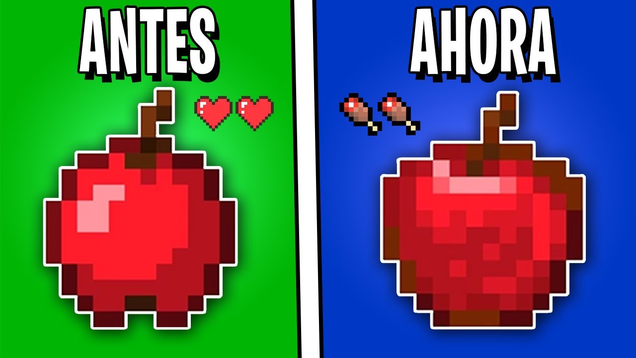 COSAS QUE NO SABIAS DE LA MANZANA - Minecraft - YouTube