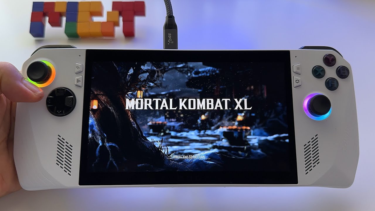 Mortal Kombat XL | Asus Rog ALLY 1080p gameplay | RC71L Z1 Extreme ...