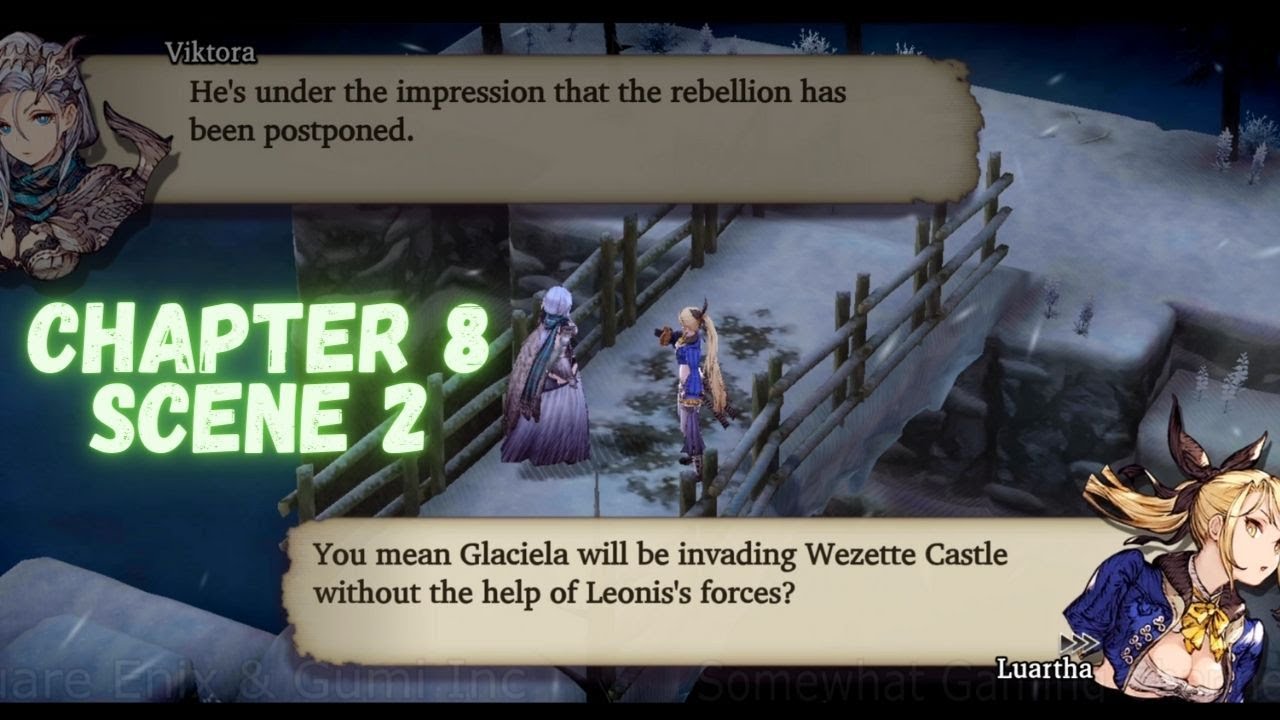 War of the Visions Chapter 8 Scene 2 Final Fantasy Brave Exvius ALL ...