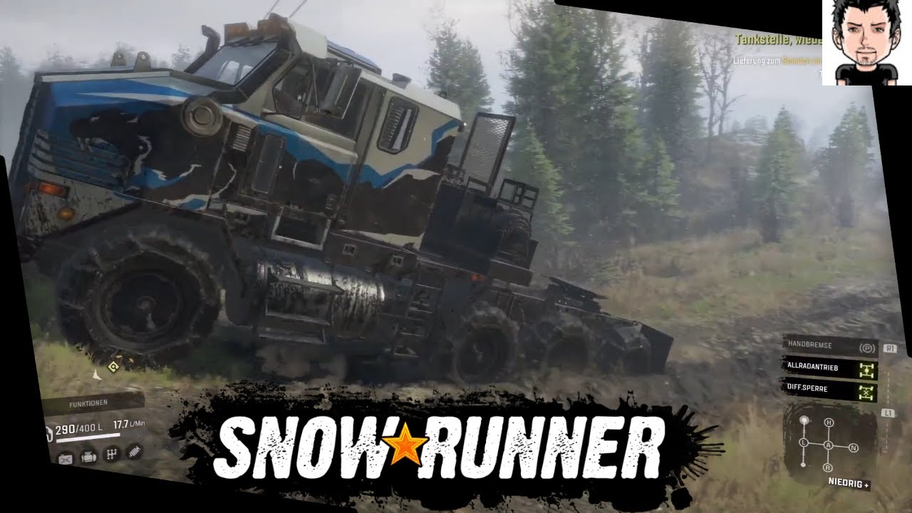 Snowrunner Seasons 6 PS4 Snowrunner#184 Die Tiefebene - YouTube
