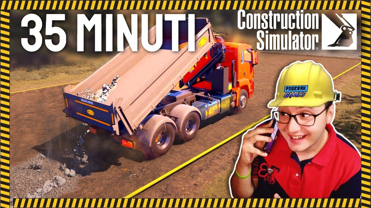 35 MINUTI DI GAMEPLAY su CONSTRUCTION SIMULATOR! - YouTube