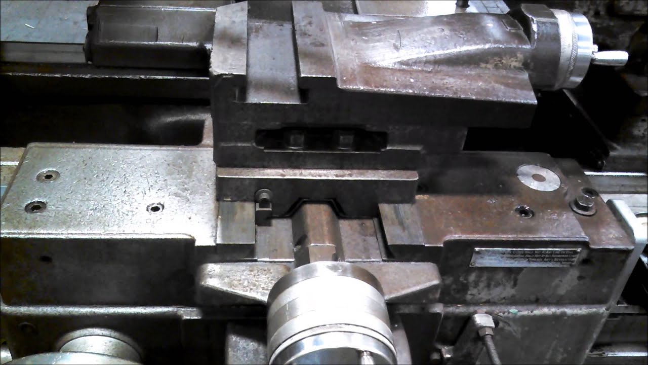 LODGE & SHIPLEY POWERTURN 20" LATHE - YouTube