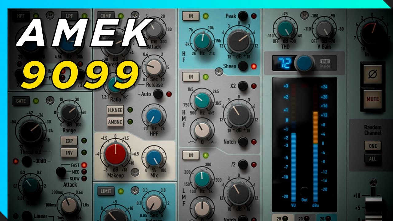 O Plugin de Audio Mais ANALÓGICO: Brainworx bx AMEK 9099 - YouTube