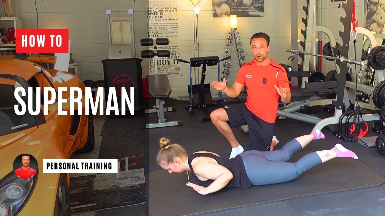 SUPERMAN EXERCISE | Strengthen Your BACK & CORE - YouTube