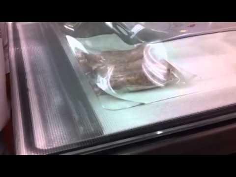 How to fill a cryovac bag - YouTube