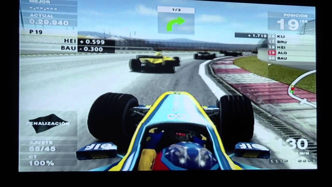 F1 2004 GP de España PS2 - YouTube