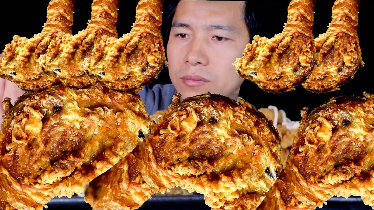 asmr chicken | eating show | Eating Sounds - YouTube