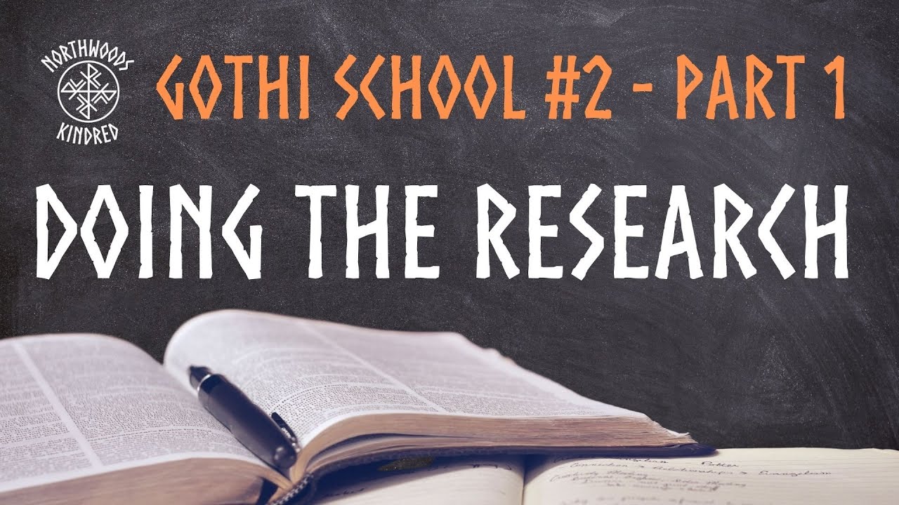 Learn as you Gothi // Lesson 2 // Doing the Research - YouTube