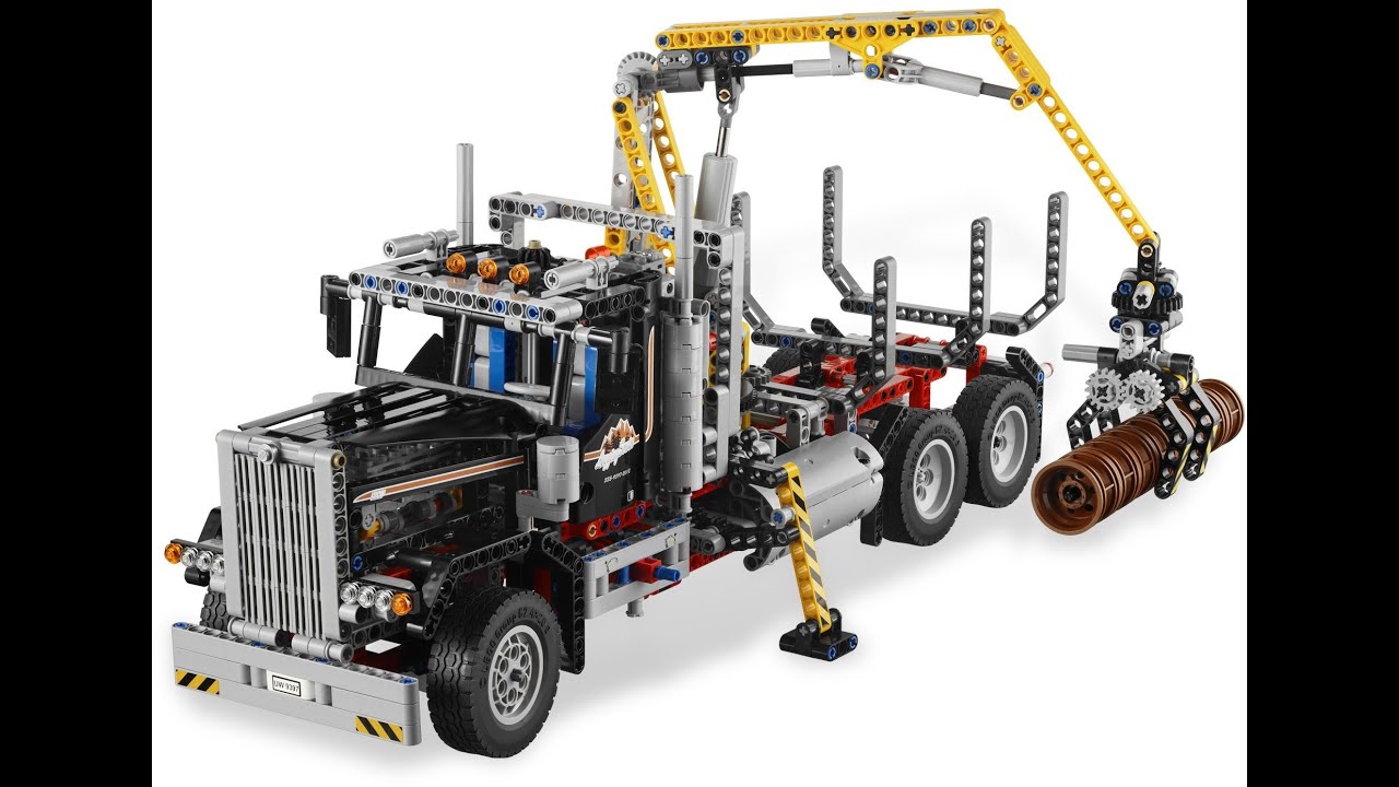 Lego® - Technic - 9397 - Holztransporter - Review Deutsch - YouTube