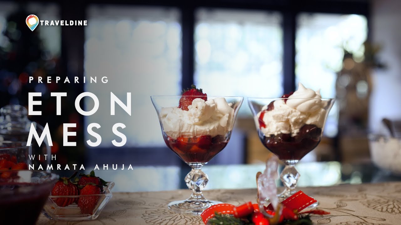 Christmas in a cup — How to make Eton Mess - YouTube