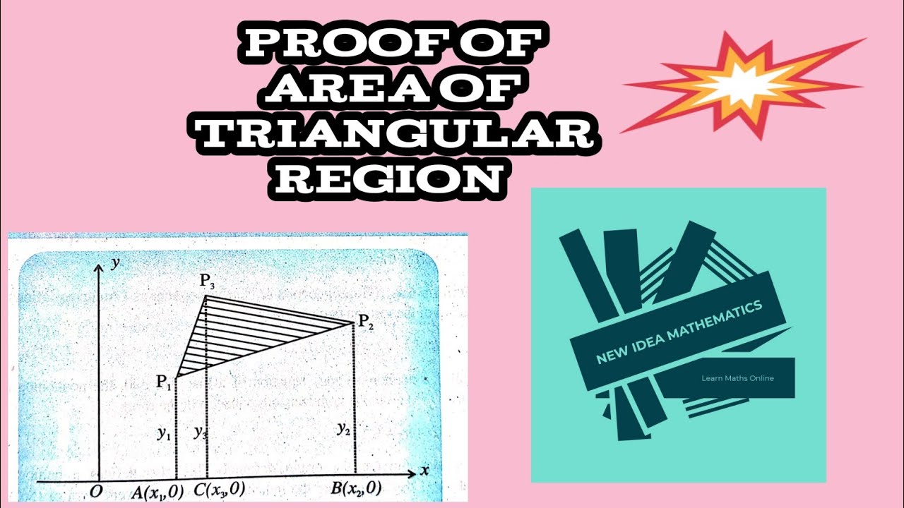 Proof of Area of Triangular region - YouTube
