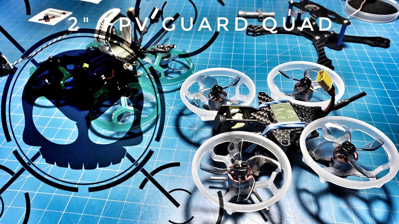 2" FPV guard quad DVR - YouTube