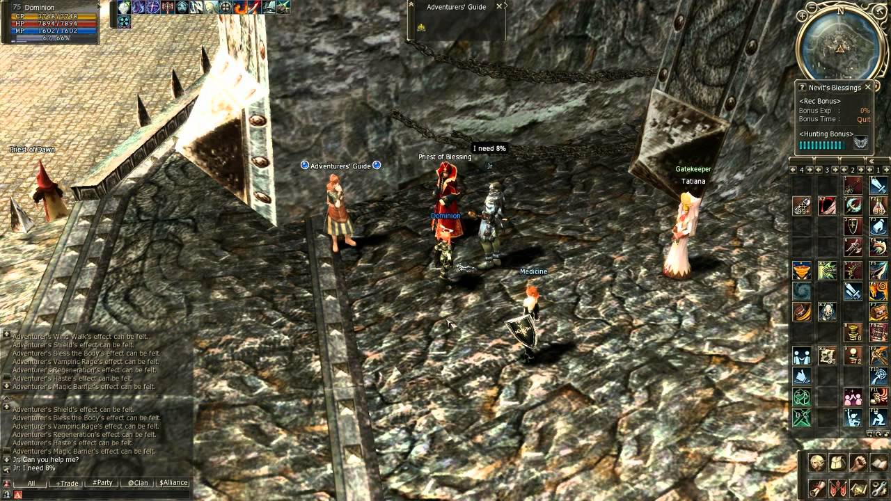 Let's play Lineage 2 - #37 - catacomb and ice crystal - day 13 - YouTube