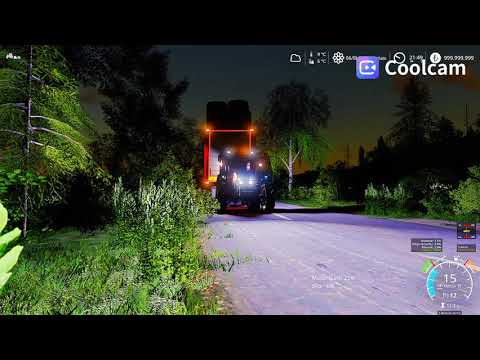 New Holland TD110 D balya çekimi.#farmingsimulator19