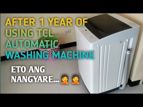 TCL Automatic Washing Machine Review Part 2 - YouTube